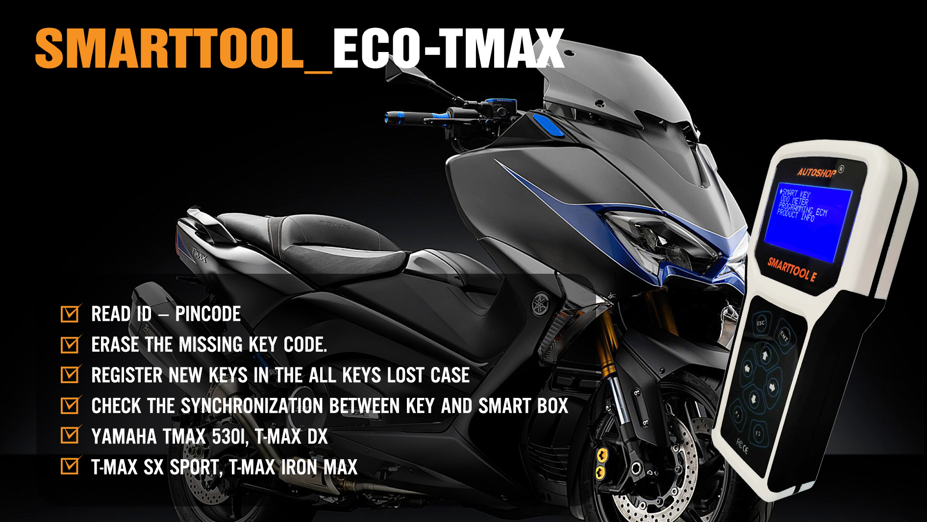 SMARTTOOL - ECO - Tool programming smartkey and ODO